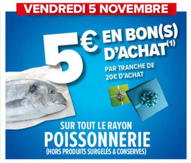 Promo Le Rayon Poissonnerie chez Carrefour - iCatalogue.fr
