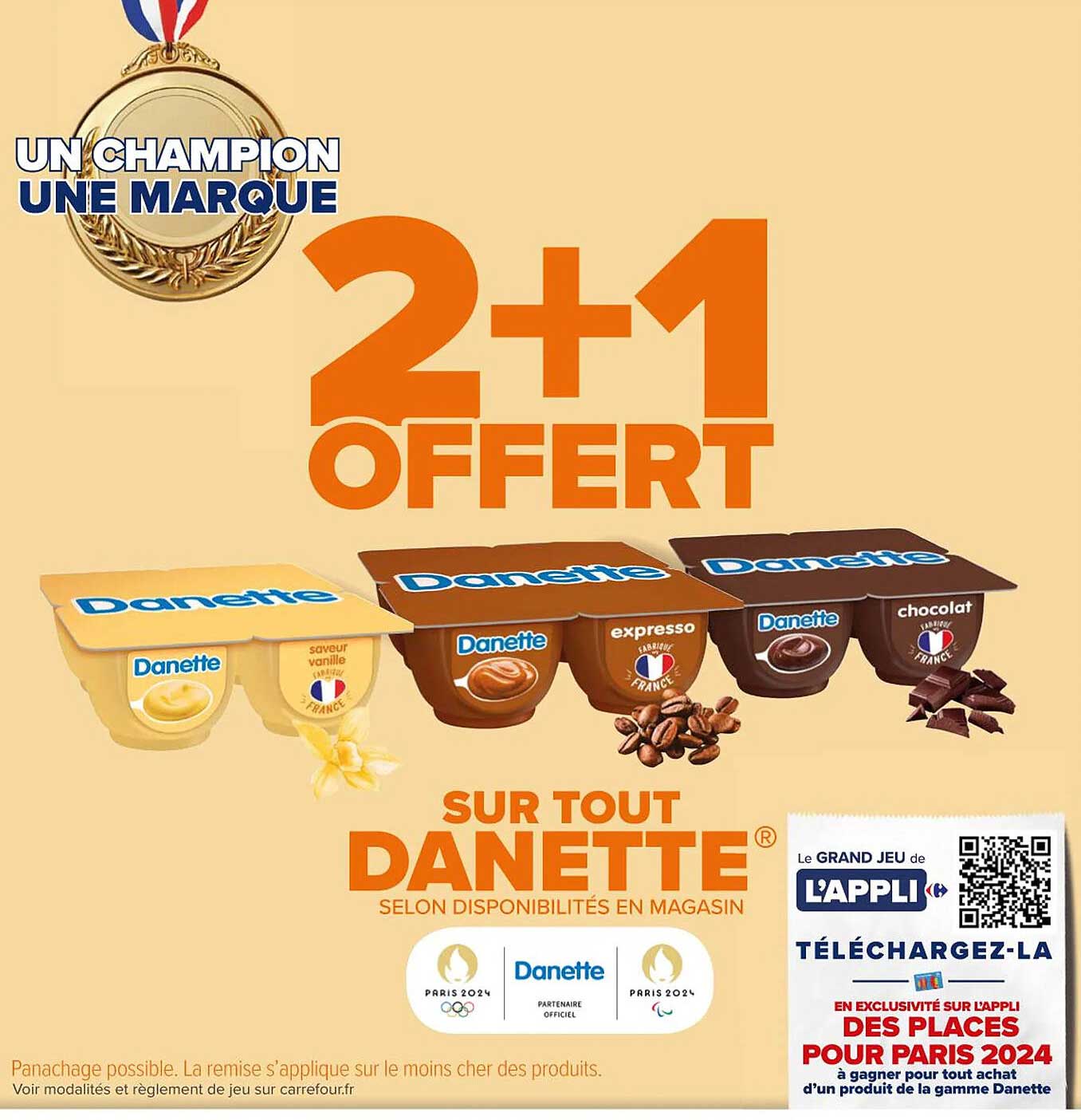 Promo Danette chez Carrefour Contact - iCatalogue.fr