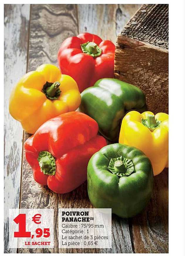 Offre Poivron Rouge chez Carrefour