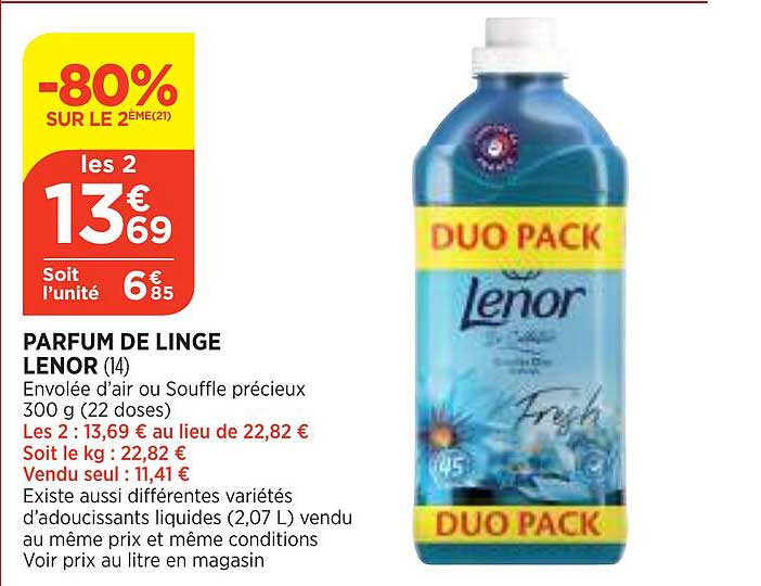 Promo Parfum De Linge Lenor chez Maximarché - iCatalogue.fr