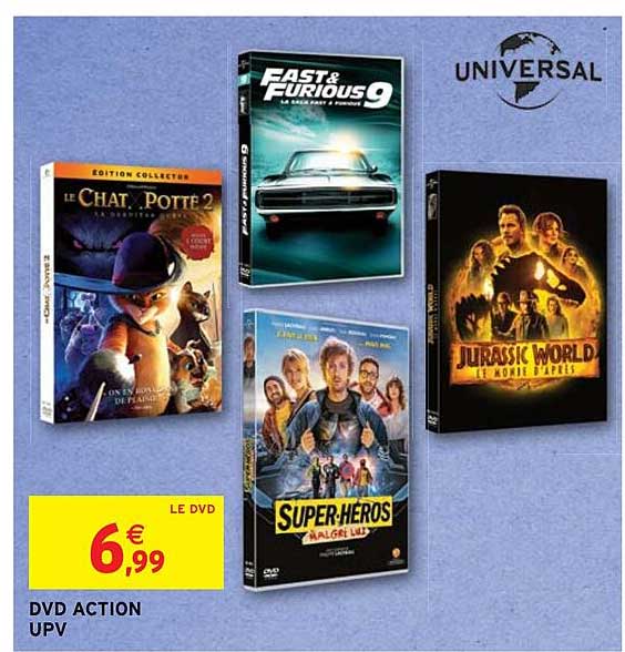 Promo Dvd Action Upv chez Intermarché Hyper - iCatalogue.fr