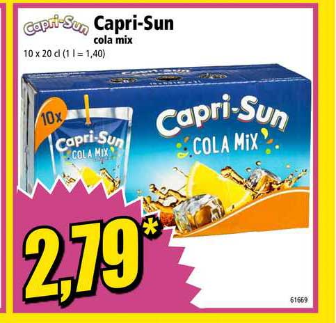 Promo Capri Sun Cola Mix chez Norma - iCatalogue.fr