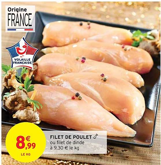 Promo Filet De Poulet Chez Intermarché Hyper Icatalogue Fr
