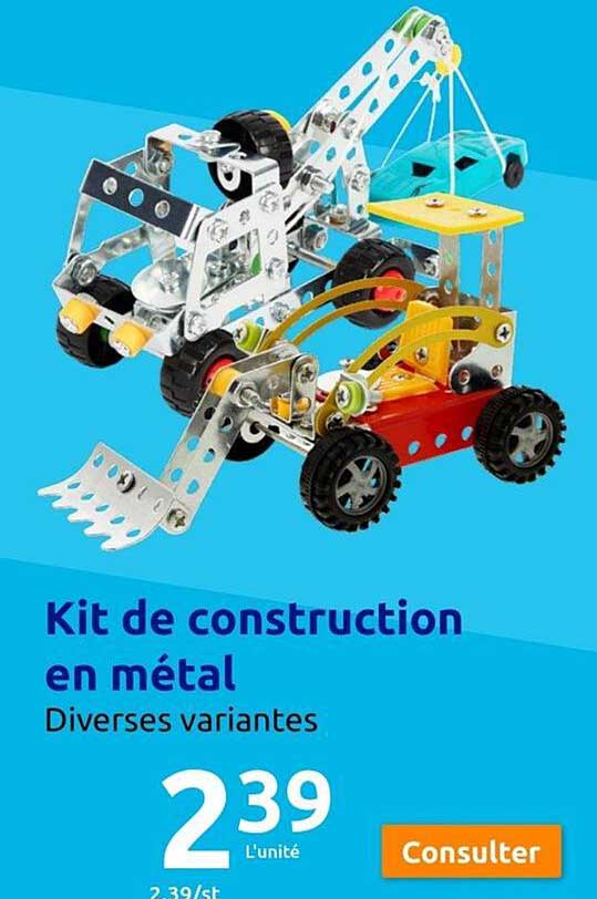 Promo Kit De Construction En Métal chez Action - iCatalogue.fr