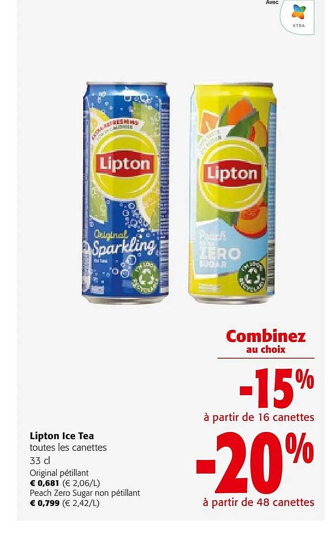 Promo Lipton Ice Tea chez Colruyt - iCatalogue.fr