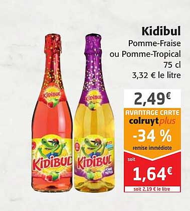 Promo Kidibul chez Colruyt - iCatalogue.fr