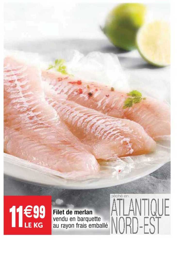 Offre Filet De Merlan chez Cora