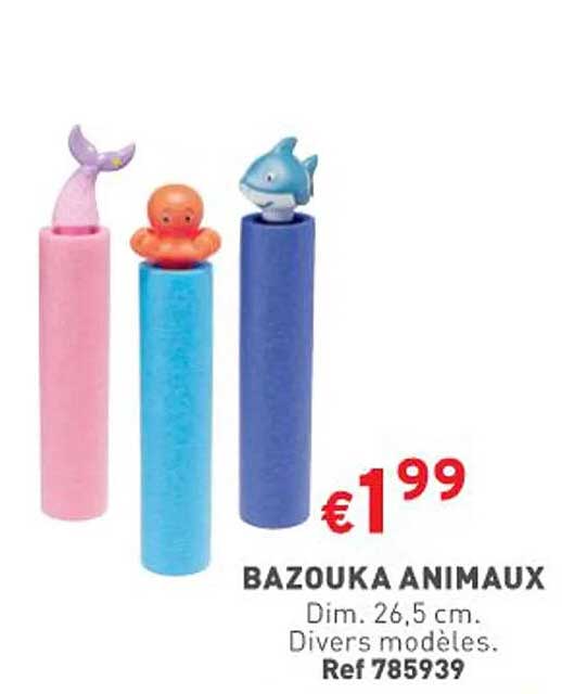 Promo Bazouka Animaux chez Trafic - iCatalogue.fr