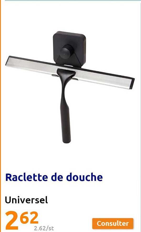 Promo Raclette De Douche chez Action - iCatalogue.fr