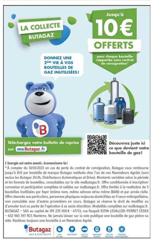 Promo Butagaz chez Intermarché Contact - iCatalogue.fr