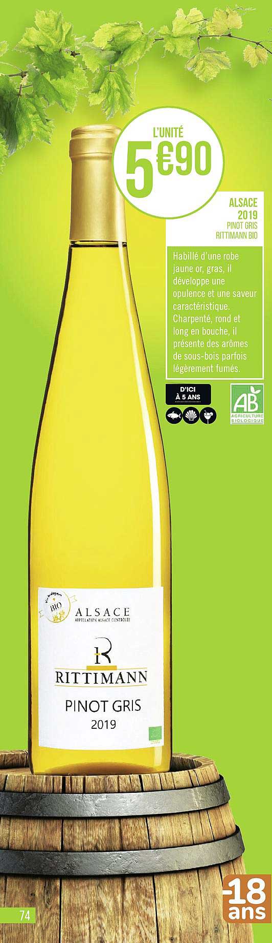 Promo Alsace 2019 Rittimann chez Geant Casino