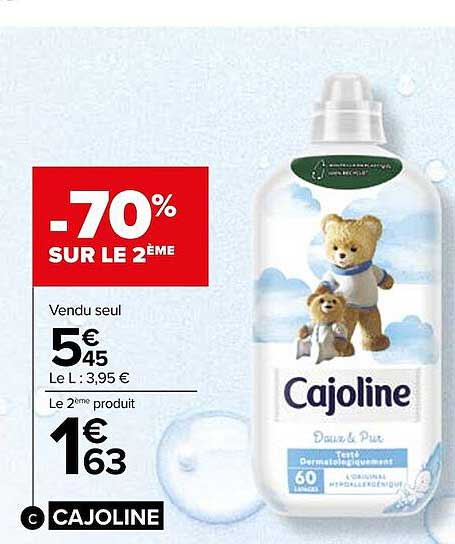 Promo Cajoline chez Carrefour - iCatalogue.fr
