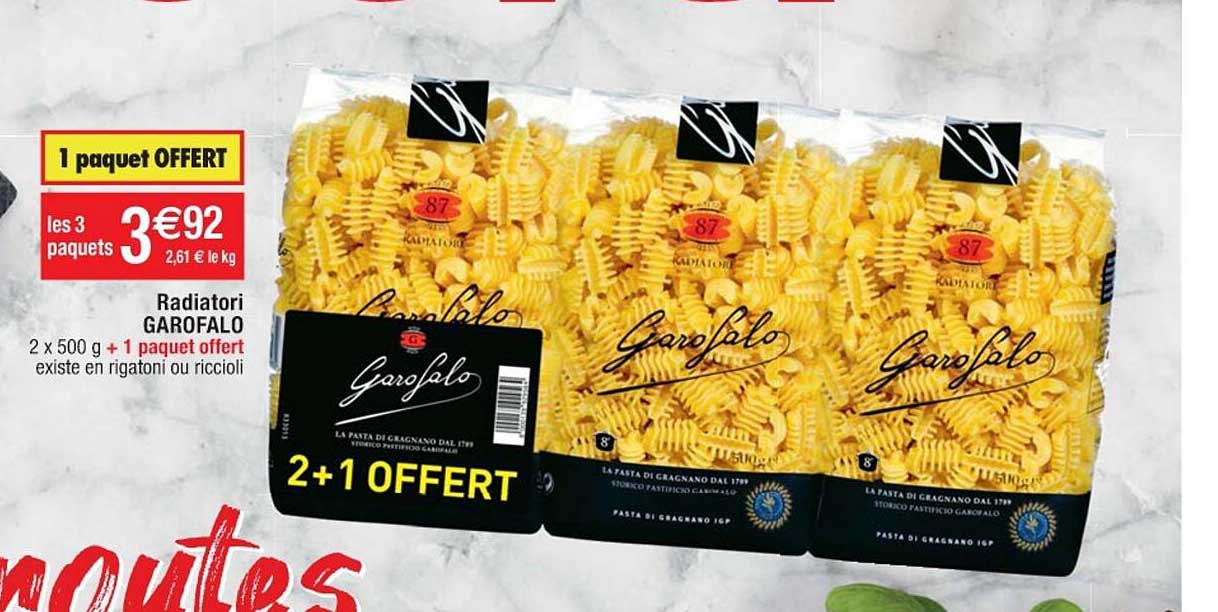 Promo Radiatori Garofalo chez Cora - iCatalogue.fr