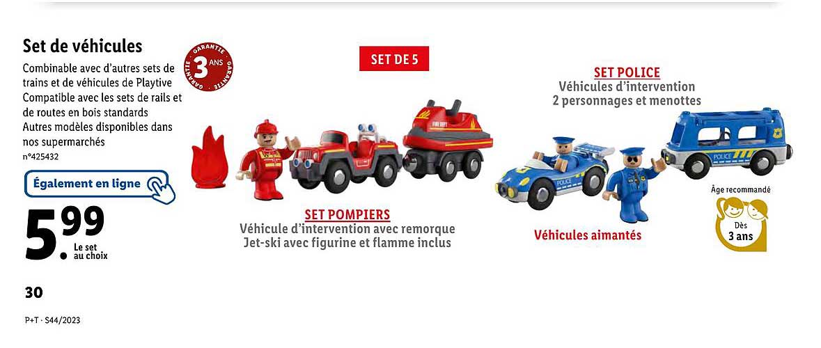 Promo Set De Véhicules chez Lidl - iCatalogue.fr